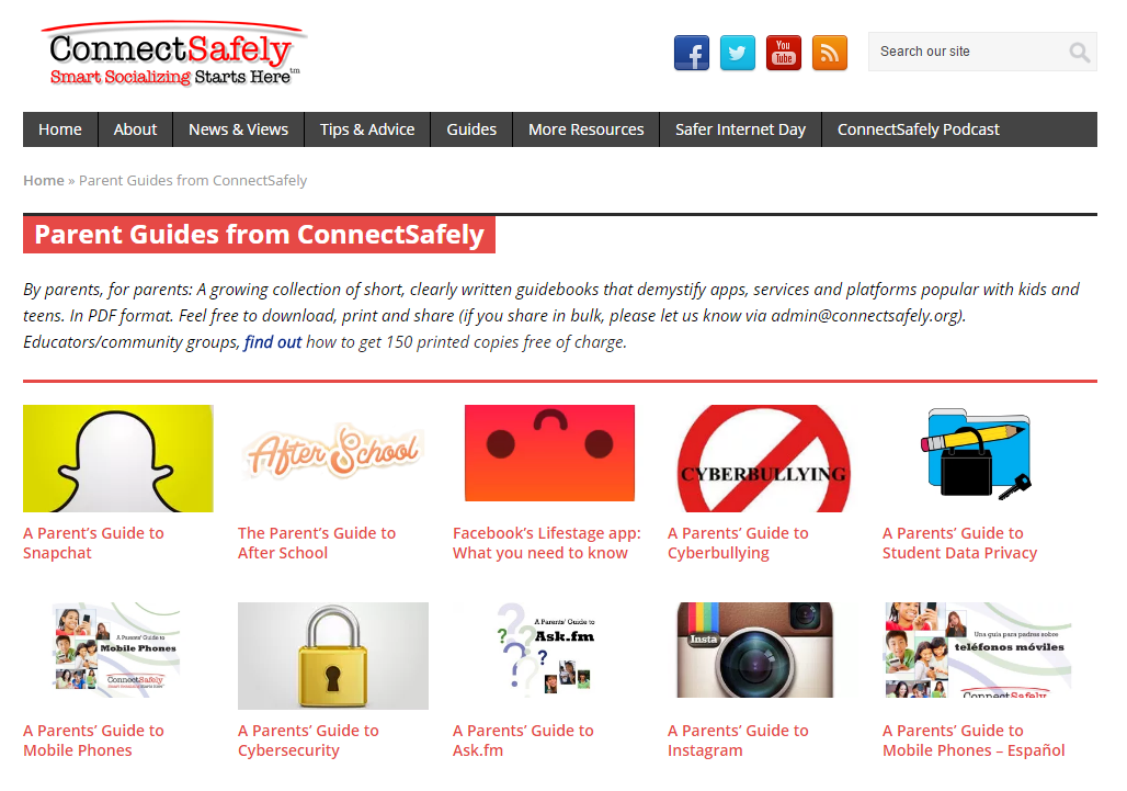 ConnectSafely.org is a world class nonprofit dedicated to educating ...